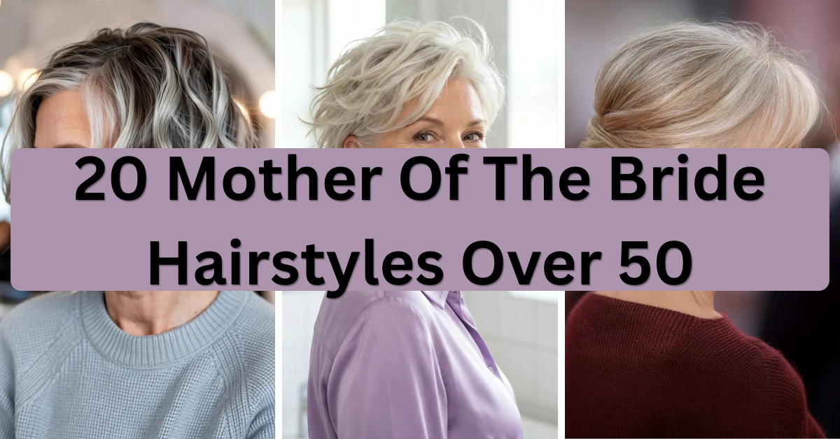 20 Mother Of The Bride Hairstyles Over 50 That Look Elegant, Effortless ...